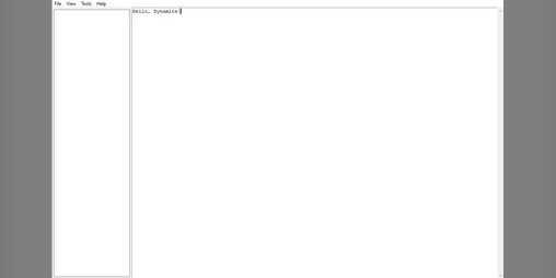 Dynamite Text Editor by Autonahm