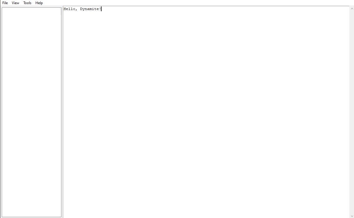 Dynamite Text Editor by Autonahm