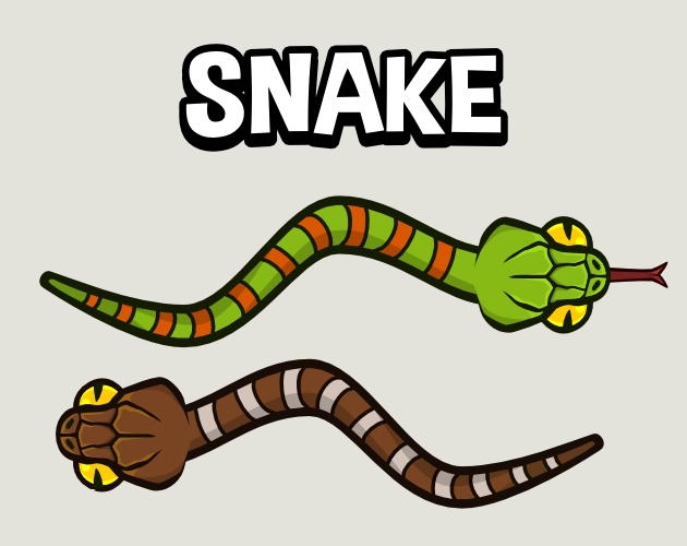 Top down snake by Robert Brooks - gamedeveloperstudio.com