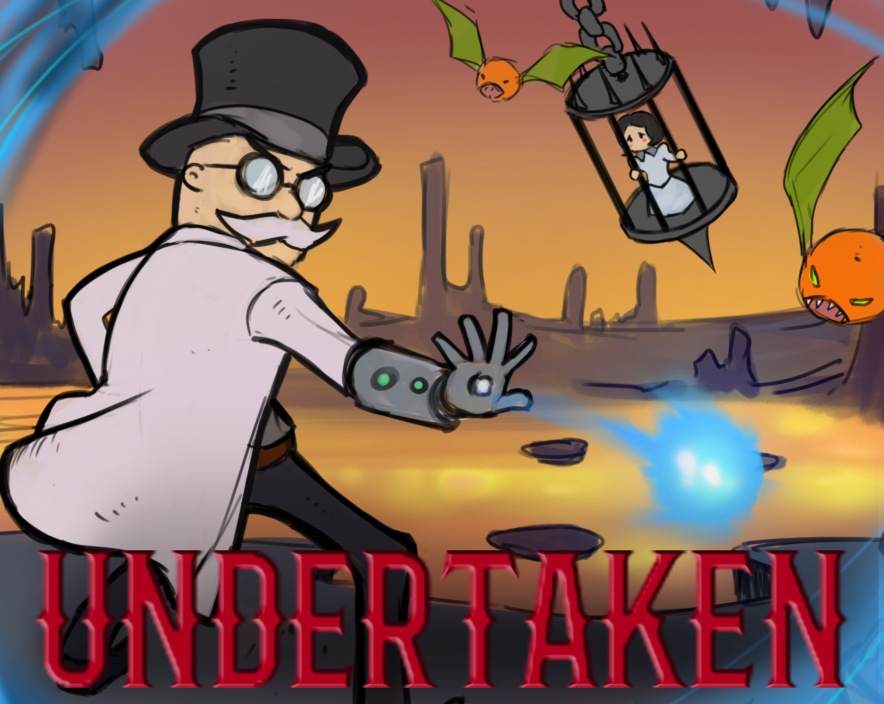 Undertaken by Bad Beta Games, Kevin Thompson, inertvirus