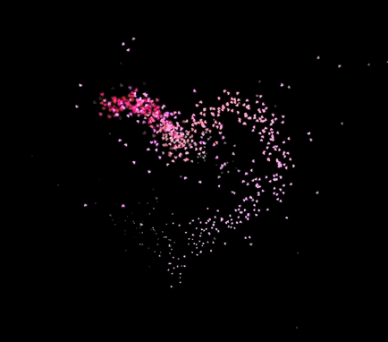 Pink Stardust Heart - Animated Stream Asset (OBS & VTS) by Cat'sCreations