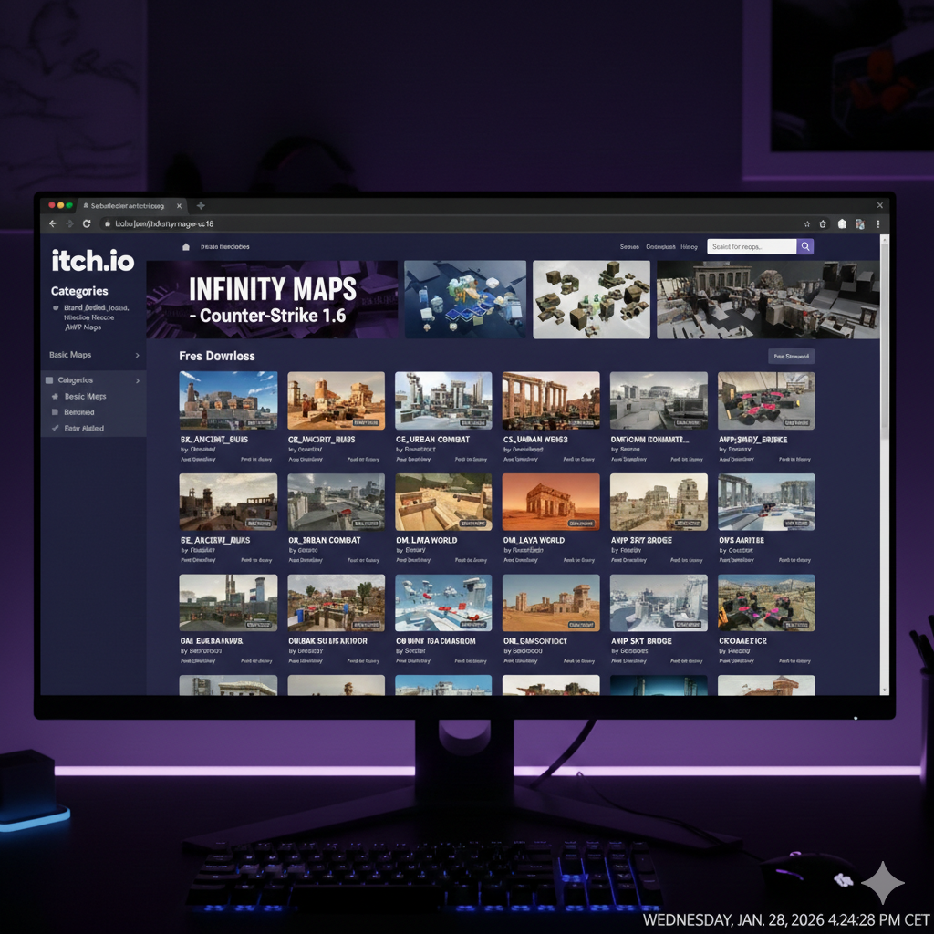INFINITY X MAP CS1.6 by BlockXpert for Dream Disc '25 - itch.io