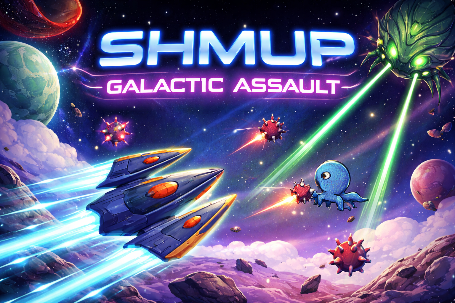 Shmup: Galactic Assault by nena2204