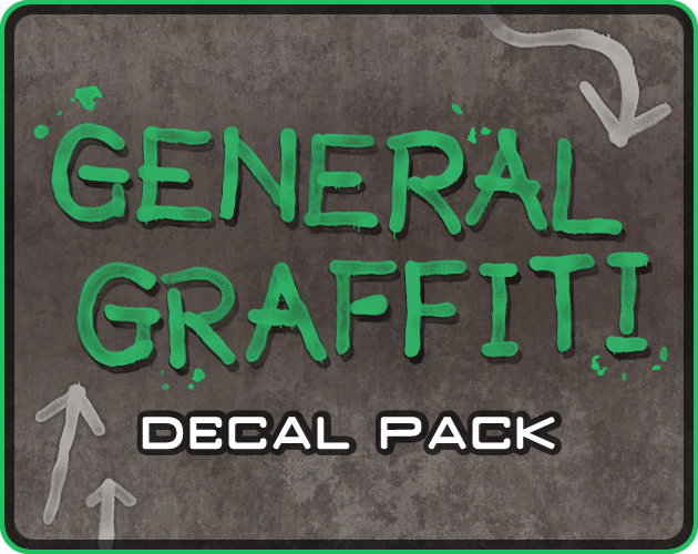 General Graffiti Decal Pack by Strideh