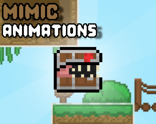 Mimic 16x16 Platformer Character Sprite Sheet by ThePixelGame