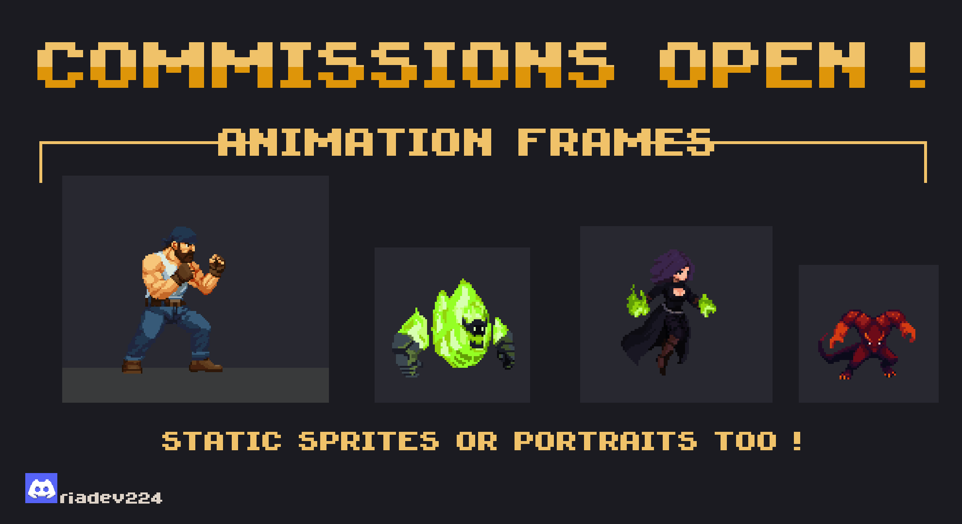 [LFP][FOR HIRE] Pixel Artist (Affordable Rates) – Tilesets, Characters ...