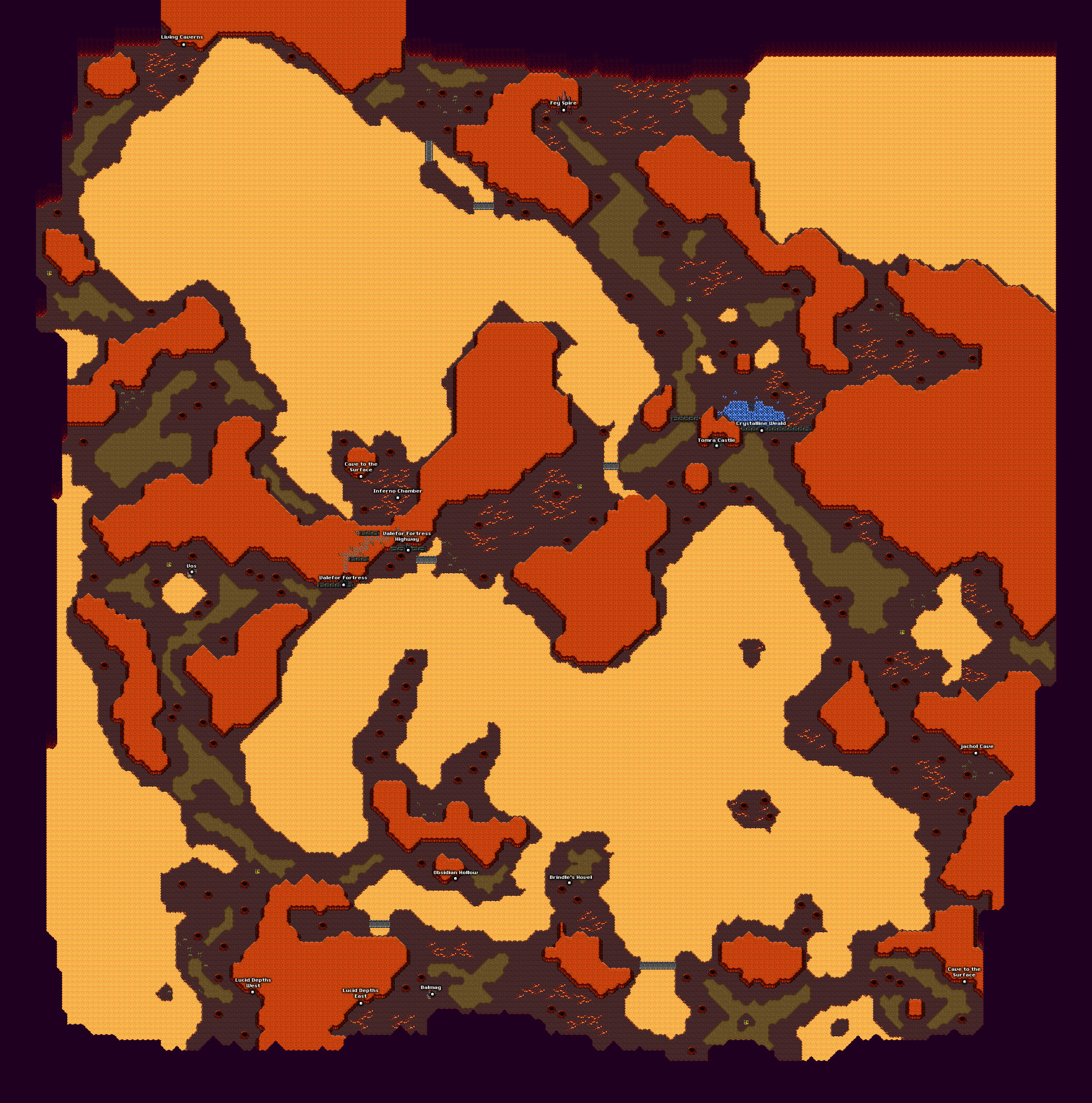 Overworld Map(s) Progress - Final Fantasy Blackmoon Prophecy Remake by uprc