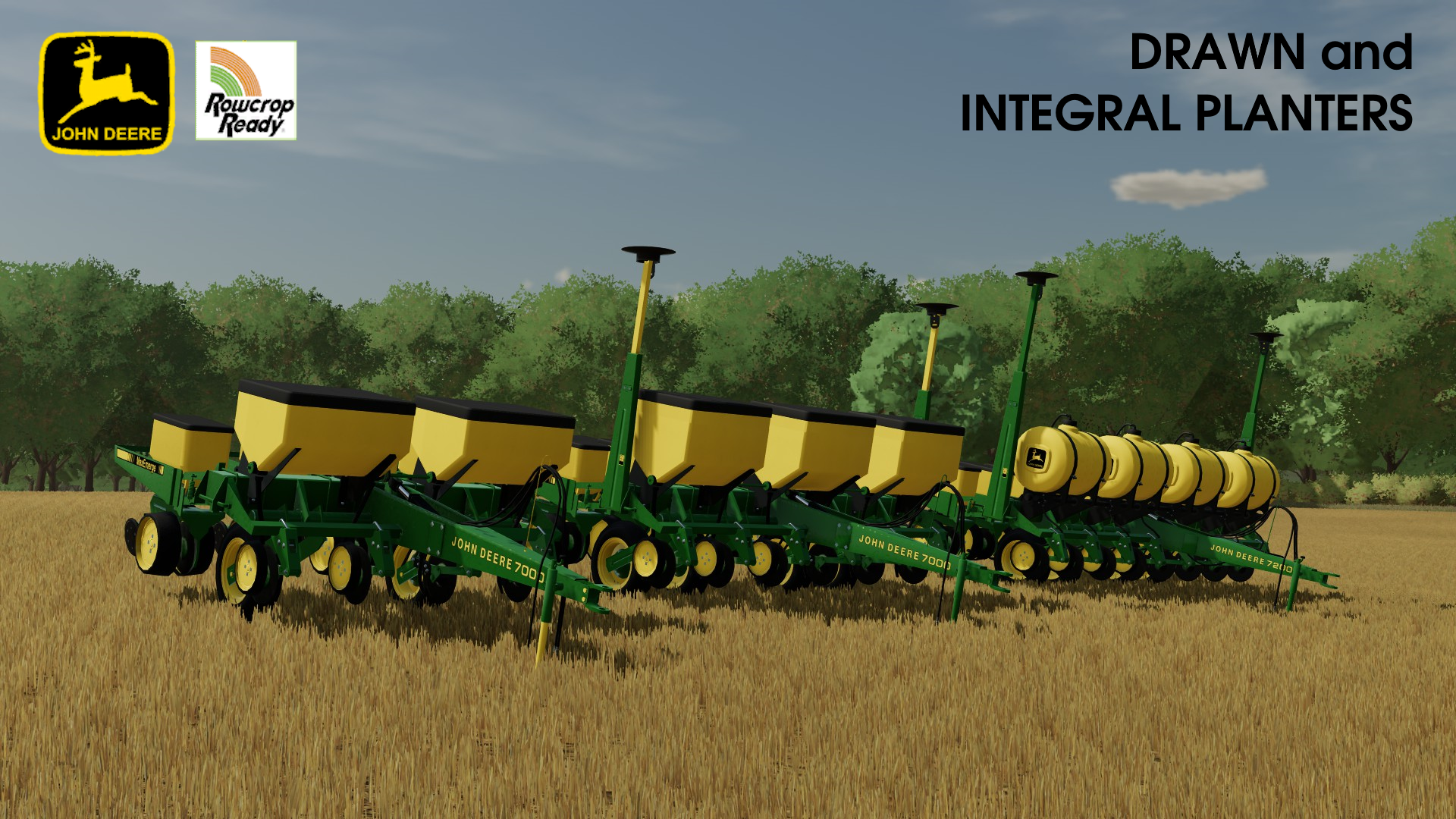 John Deere 7000 and 7200 Planters - RCR - FS22 by ItsC0WB0YGamez