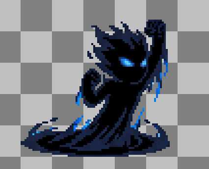 2D Character Sprite Sheet - Pixel Art Shadow Warrior by GreatGamingLife