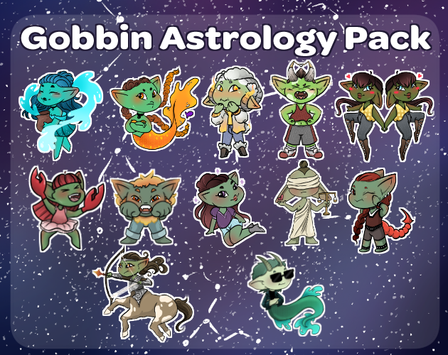 Gobbin Astrology Pack by Bri de Danann