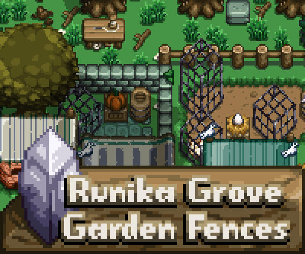 Sprite Update - Pixel Walls & Fences by Artimus