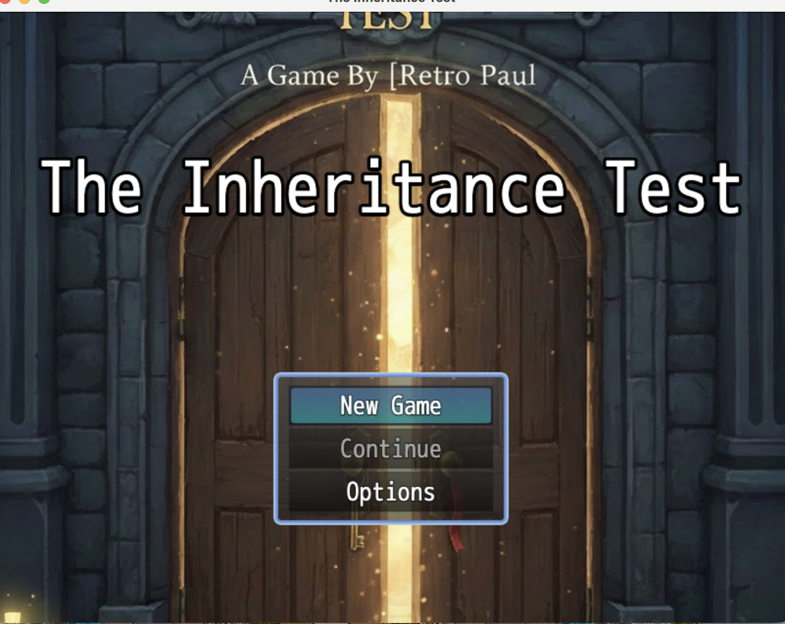 The Inheritance Test by Retro Paul