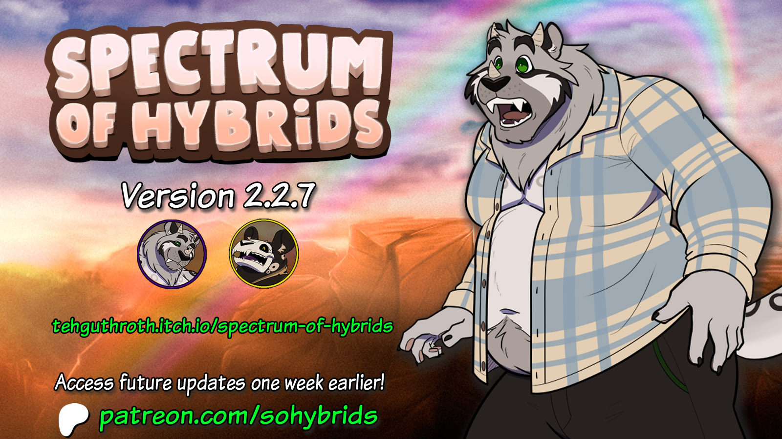 Update 2.2.7 Jagger x Zobbe! - Spectrum of Hybrids by Teh