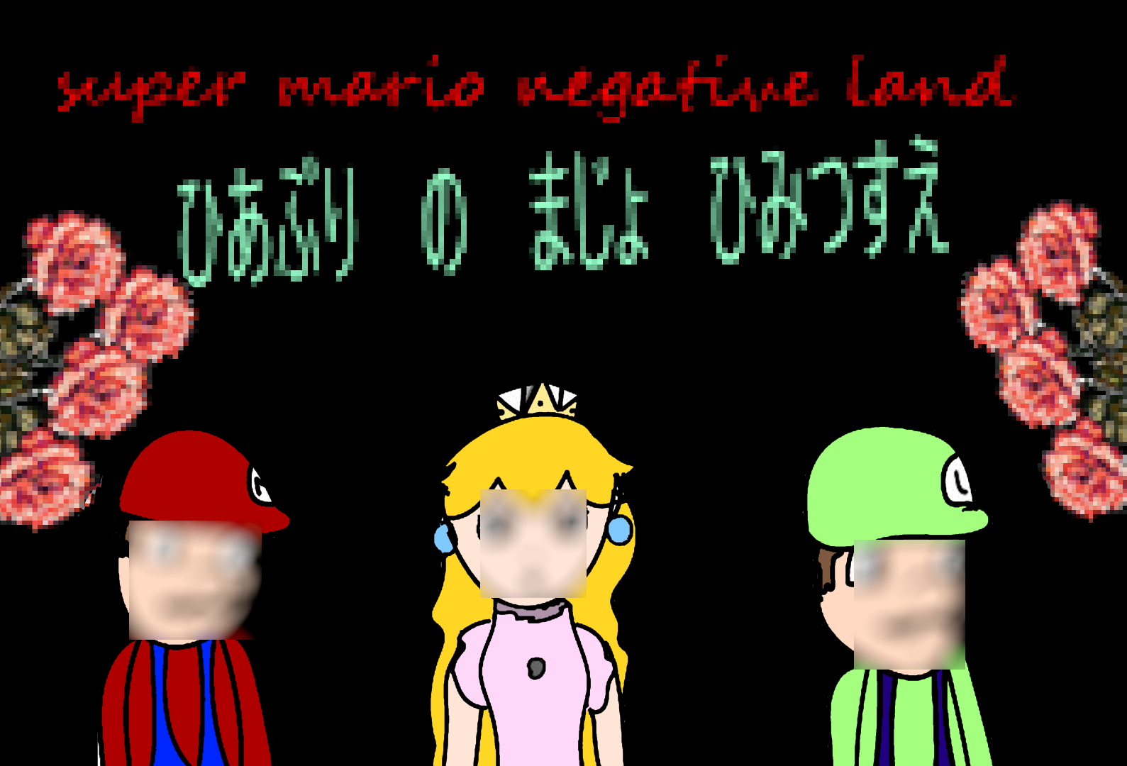 Super Mario Negative Land:The secret of a burned witch (DEMO) by ...