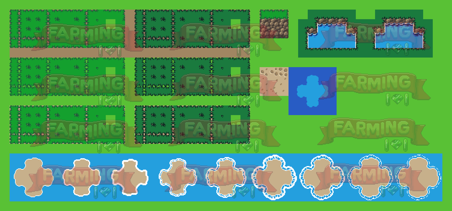 Farming 101 mini update #2.5: Tileset Update. - Farming 101 - [16x16 ...