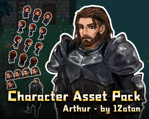 Character Asset Pack - Arthur - by 12atan by 12atan