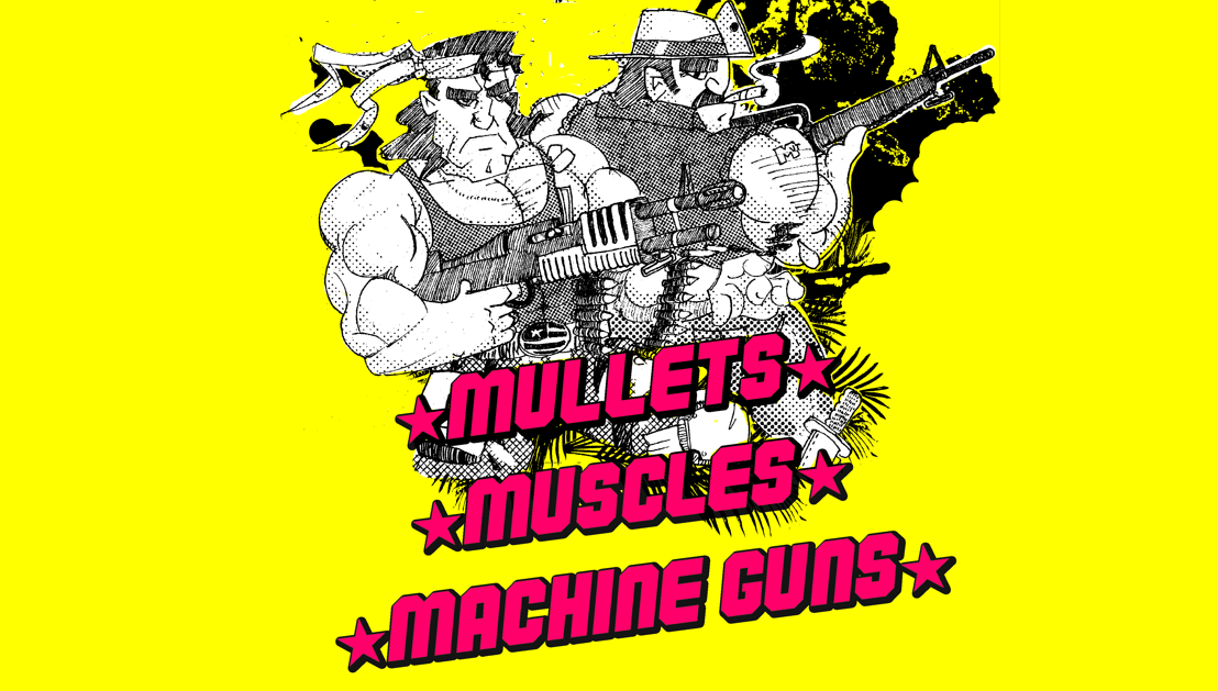 Mullets Muscles Machine guns by BaracsArt