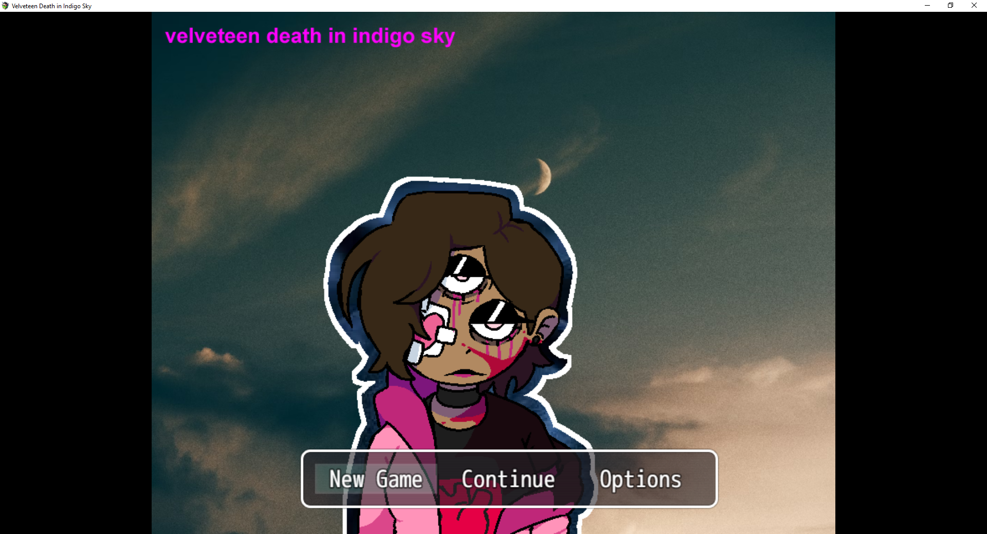 Velveteen Death in Indigo Sky by ClockworkLink