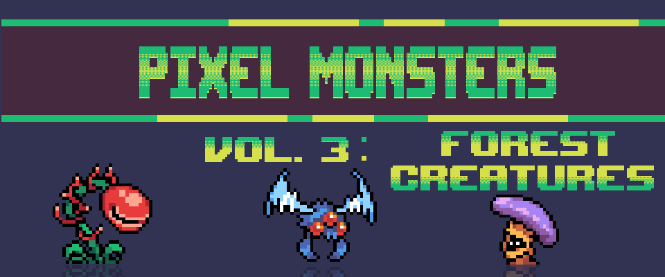 Forest Enemies | Pixel Monsters Vol. 3 by elesrech