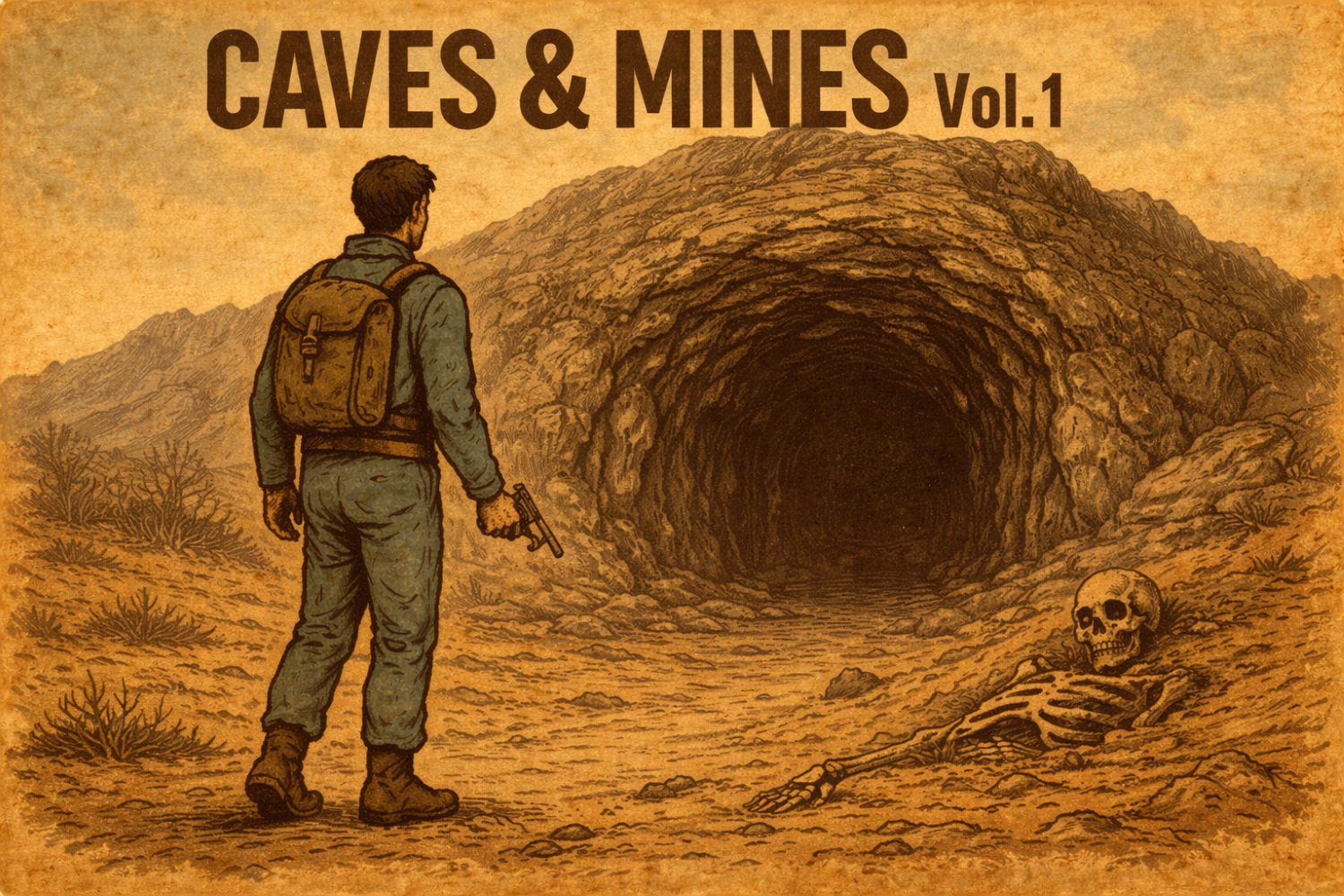 Post Apocalyptic Encounters - Caves & Mines by Xecthar