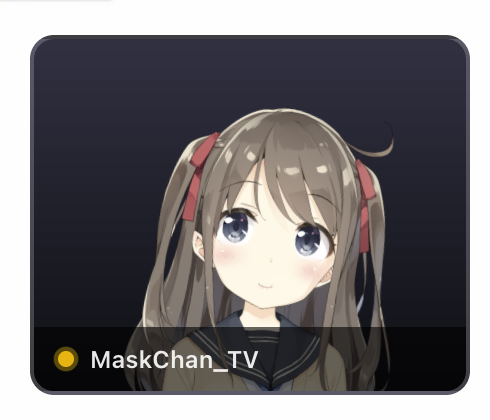 VTuber Mask by William Chong, firepillar2