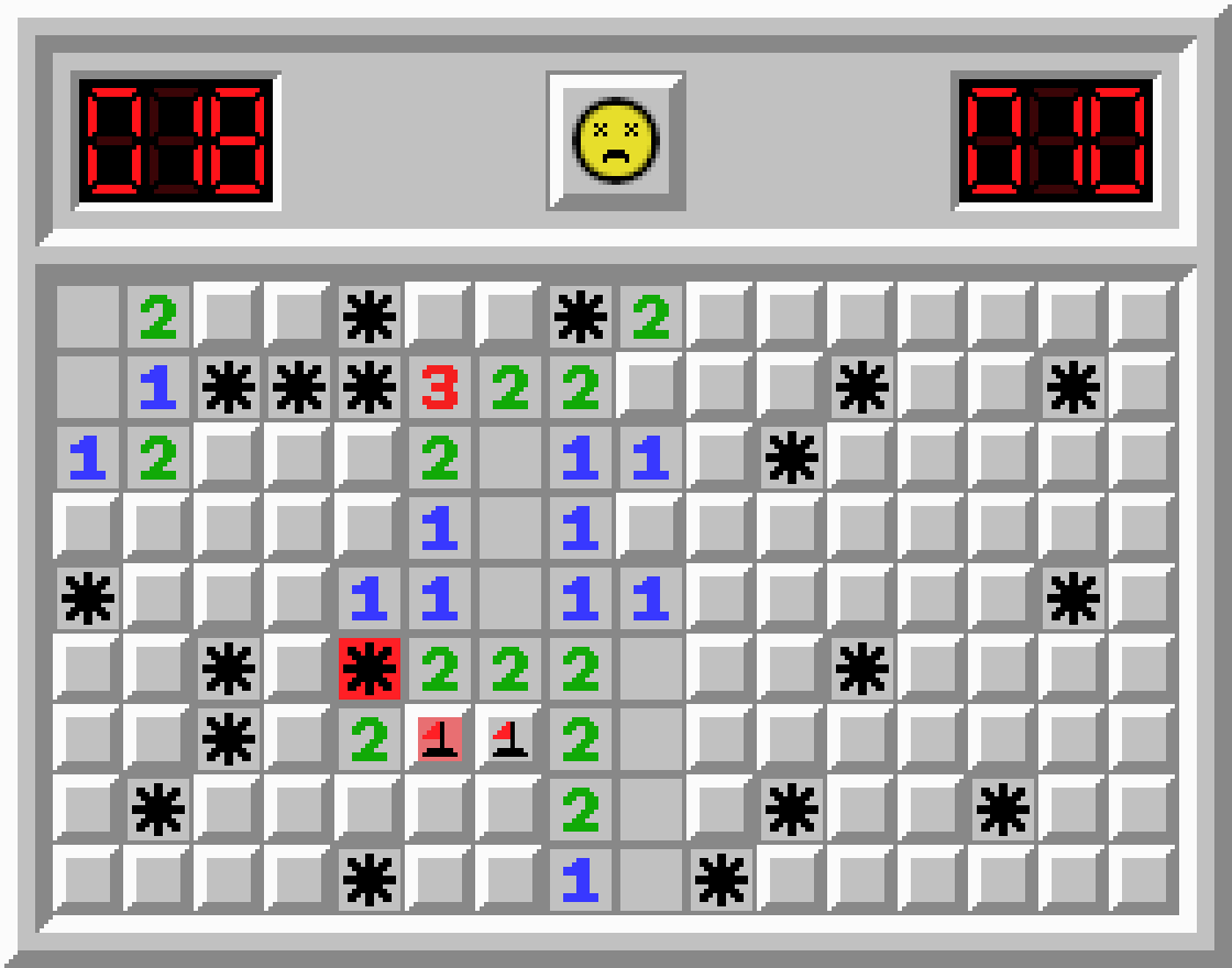 Minesweeper Minus One by marchalade