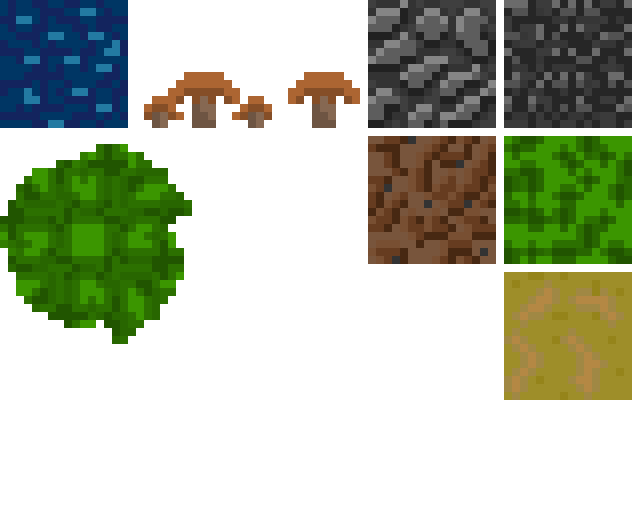 16x16 RPG Textures (64 textures) by Alexandru01