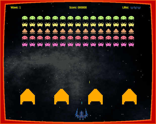 Space Invaders 2019 by badmuggames