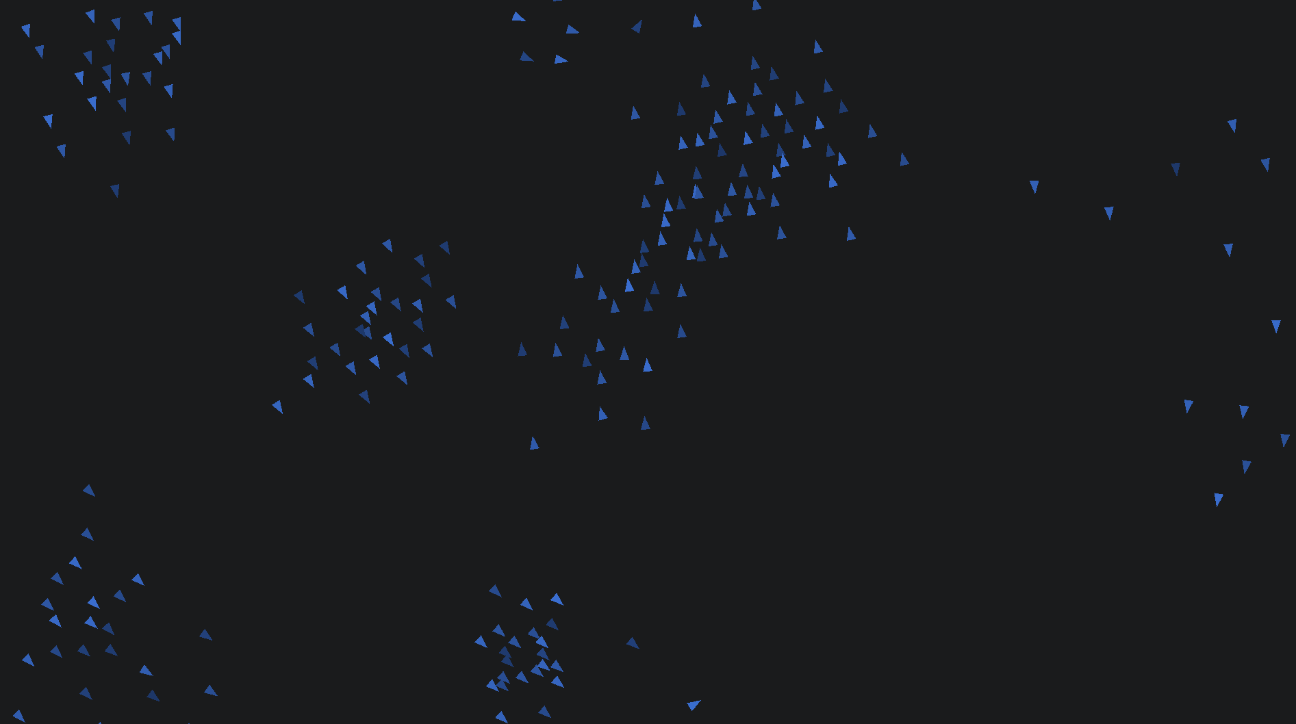 Boid simulation by GreatUncleNick