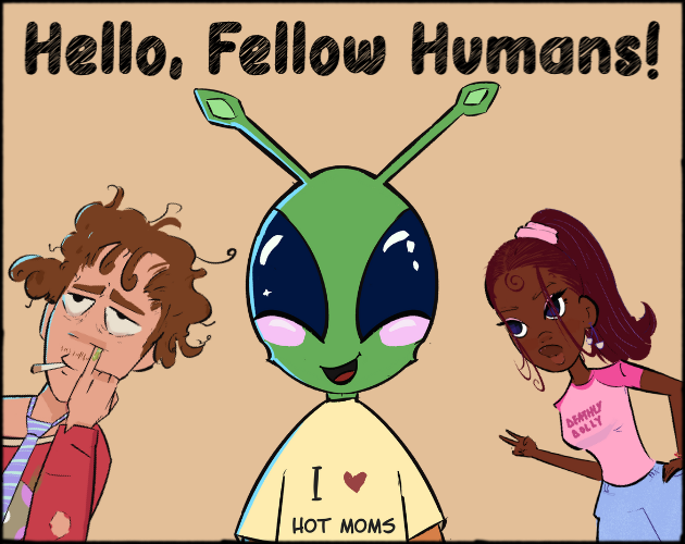 Hello, Fellow Humans! by POWERHACK, hanifa