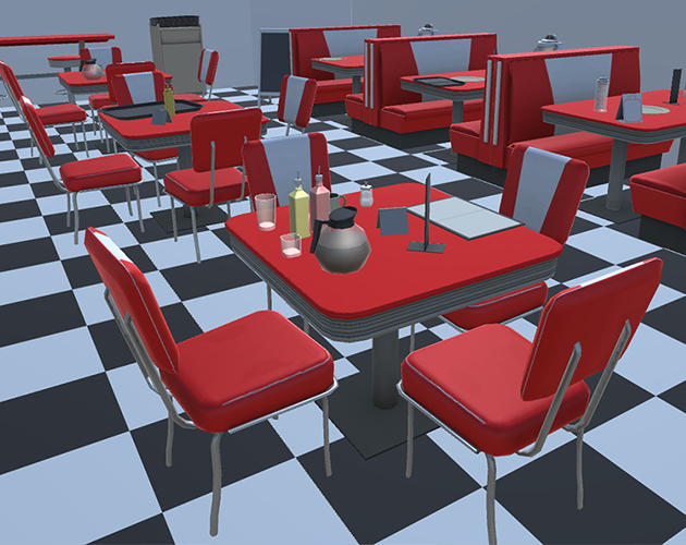 Diner Prop Pack by Stefan Dolidis