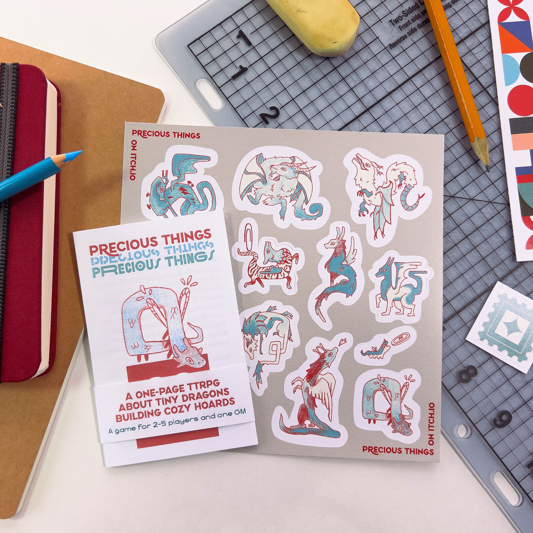 Enamel Pins open for Pre-Order - Precious Things the One Page RPG by ...