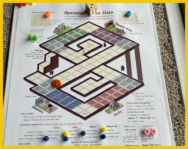 Operation: Clean Slate by PGad, APel for One page isometric dungeon jam ...