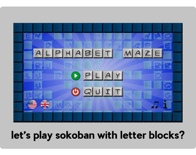 Alphabet Maze! Projeto de jogo de TCC da Etec (Centro Paula Souza) de ...