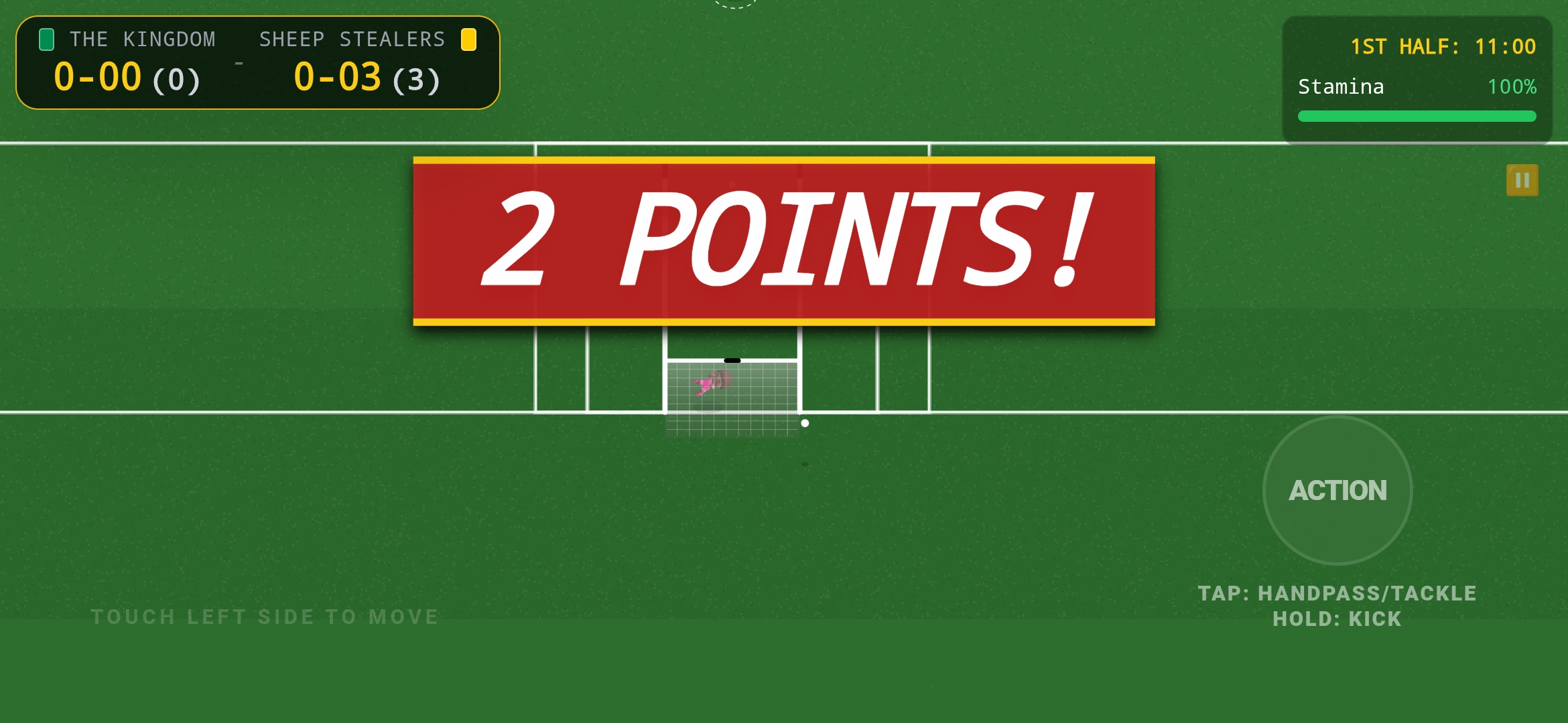 Android version now available! - Micro Gaelic Football by wideball-studios
