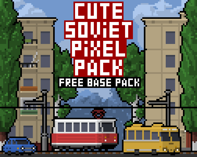CUTE SOVIET PIXEL PACK - Free Base Pack by RedTramway