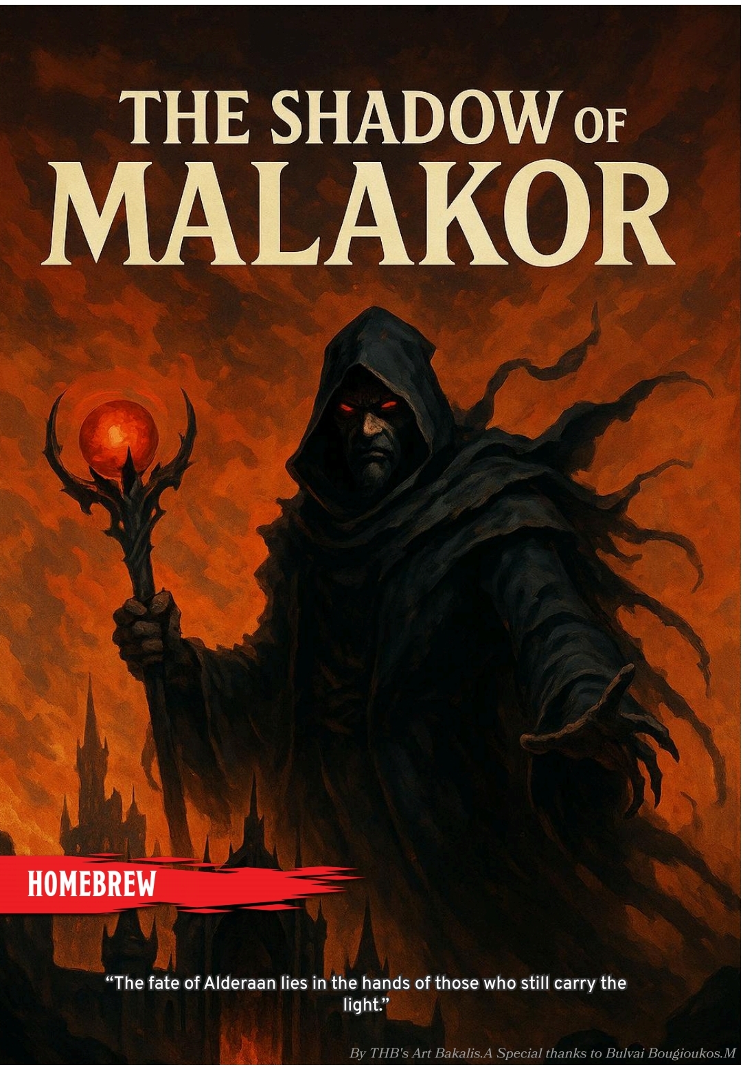 The Shadow of Malakor -Dark Fantasy Campaign for 5e (Levels 3–7) by THBsArt