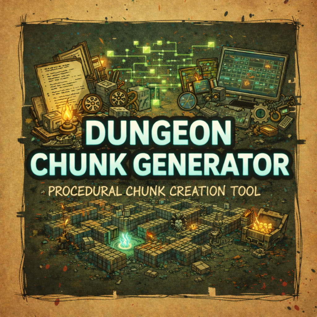Generate 100+ Dungeon Chunks in Seconds - Dungeon Chunk Factory Pro by ...