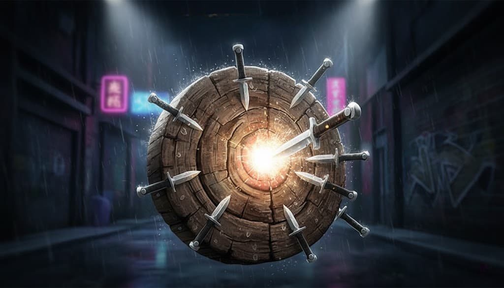 Knife Hit by autumnmeaning