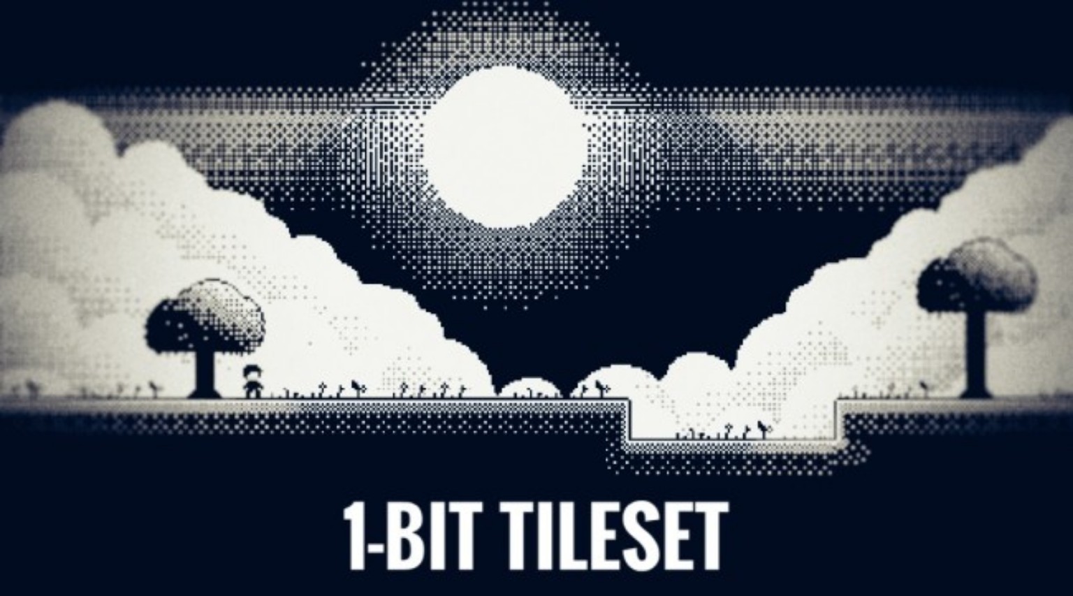 1-Bit Platformer Environment Tileset – Complete Game Asset Pack by MORDA