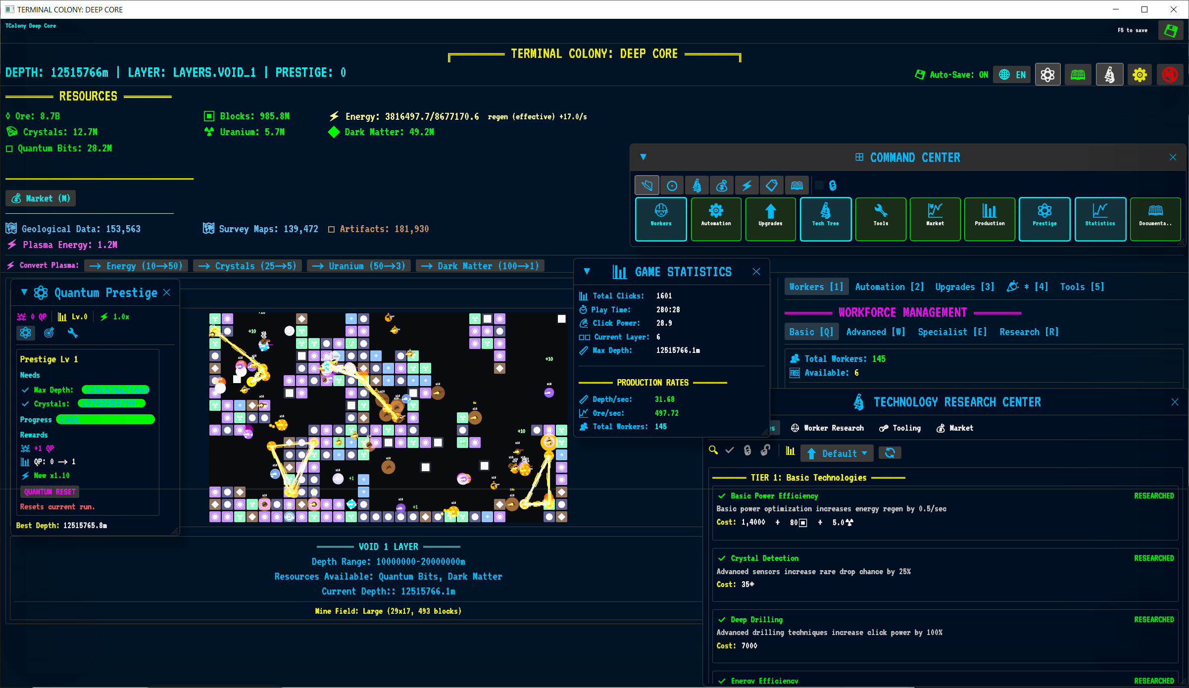 Terminal Colony: Deep Core Update v1.3 is live - Terminal Colony: Deep ...