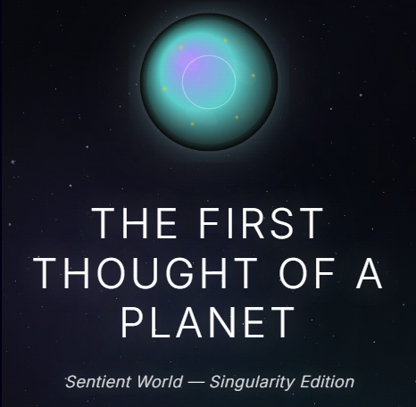 The First Thought of a Planet by donnadie