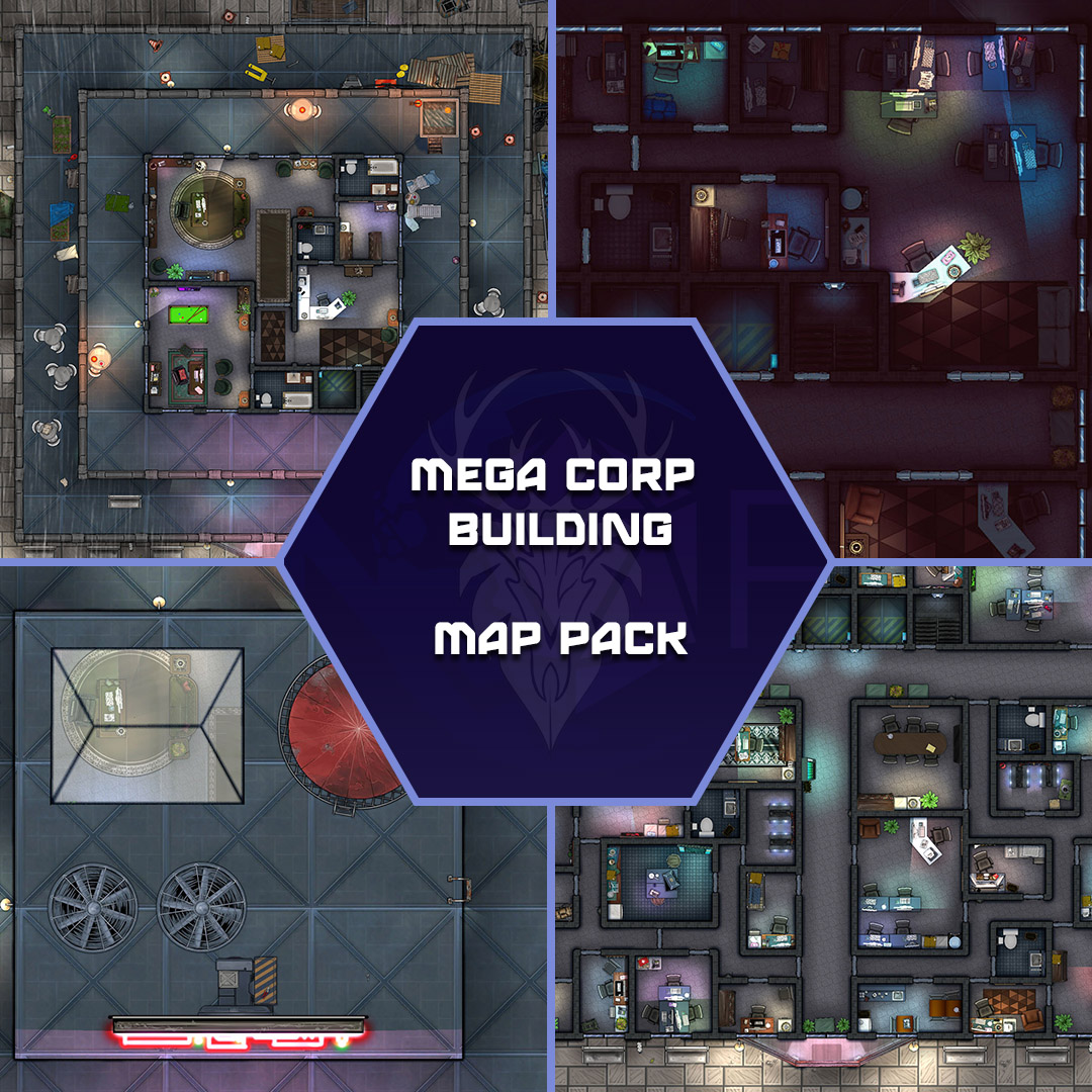 Mega Corp Building - Map Pack by WendigoWorkshop