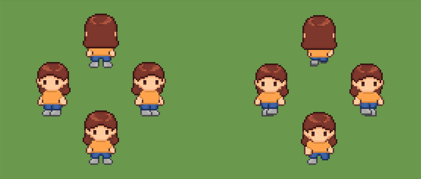 Update #5: Player Characters! - Pixel World – Cozy Life Simulation ...
