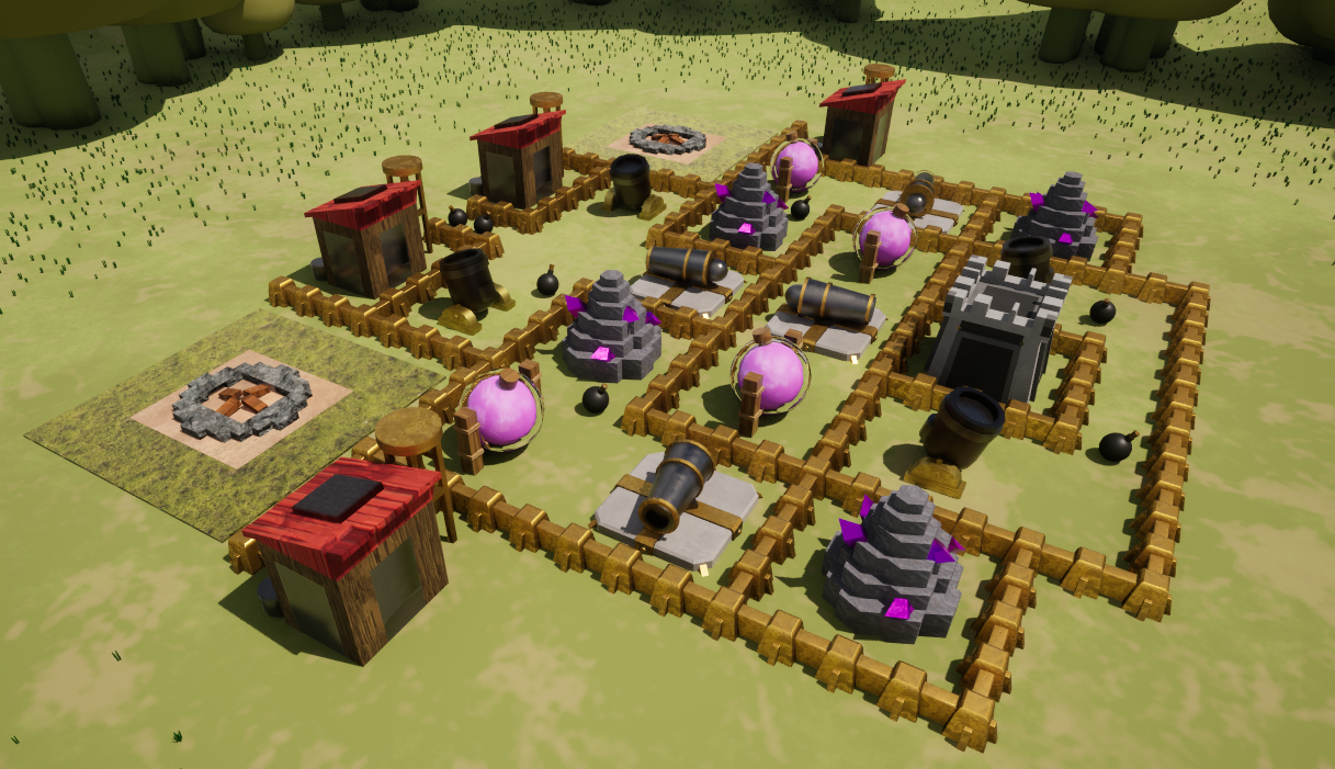 Clash of Clans (Asset Remodels) by Ni_Ce_Gaming