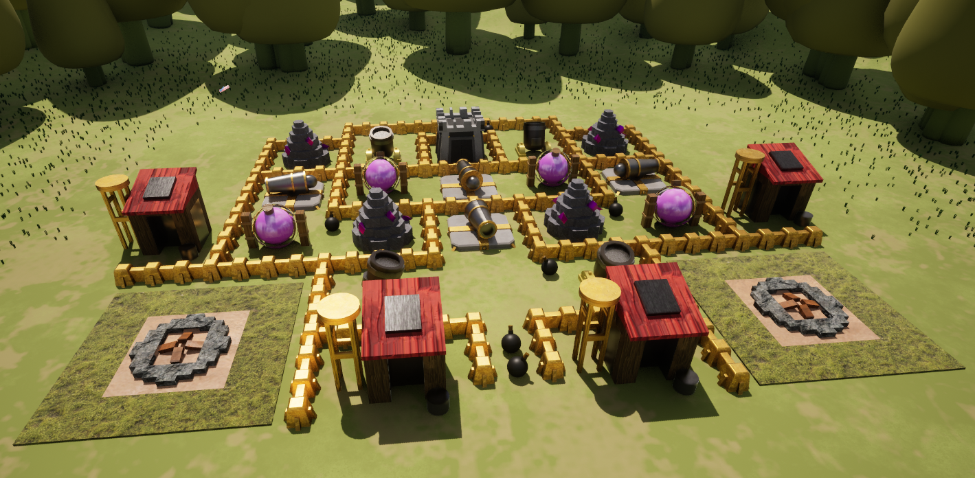 Clash of Clans (Asset Remodels) by Ni_Ce_Gaming