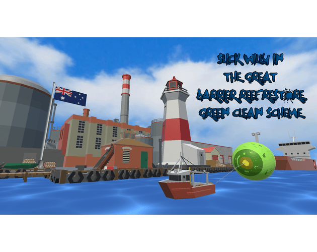 SLICK WILLY IN THE GREAT BARRIER REEF RESTORE GREEN CLEAN SCHEME by ...