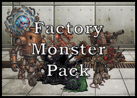 Factory Monster Pack 1 by Haydeos
