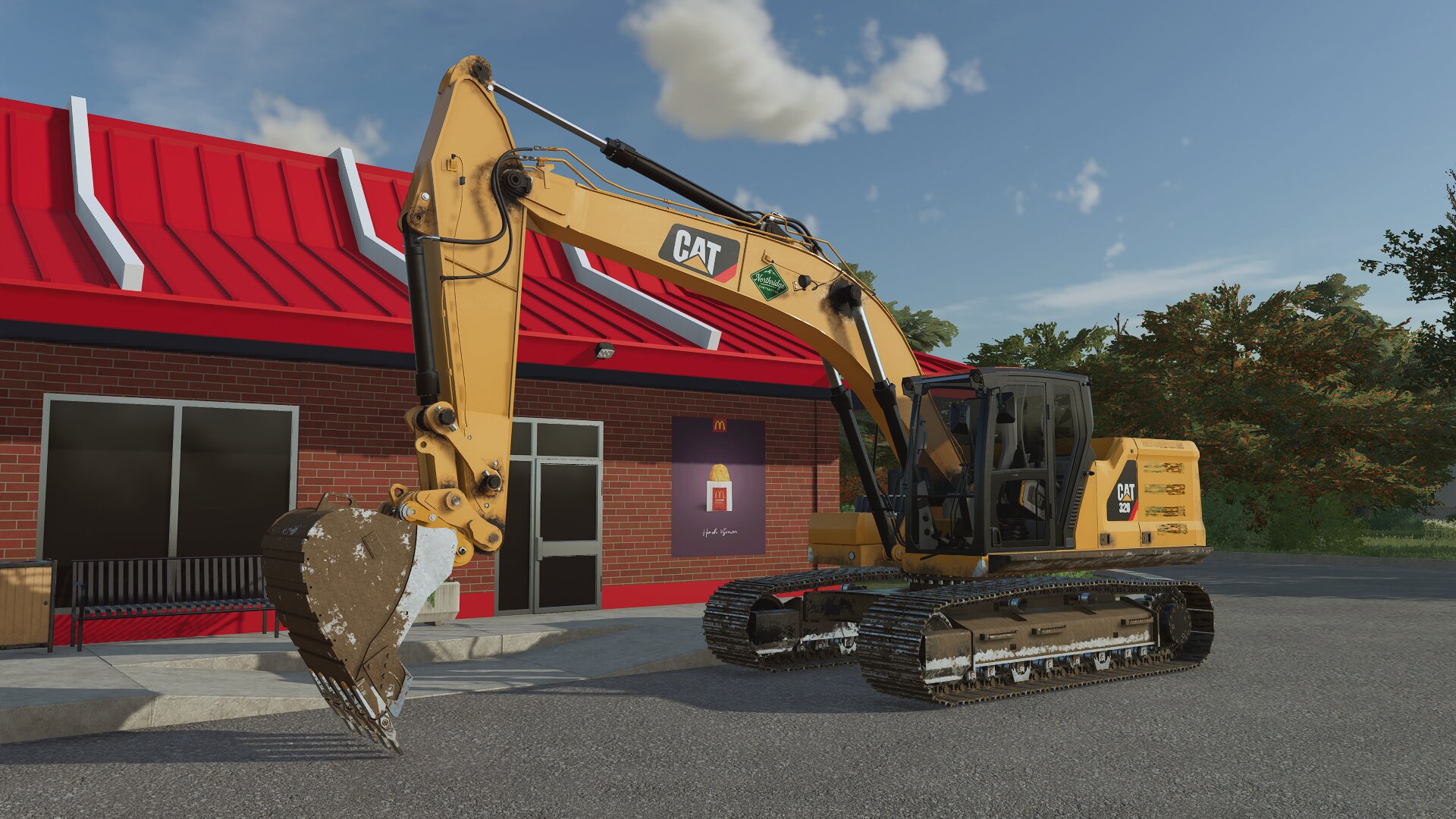 FS22 Cat 320 / 323 Next Gen by MC Earthmoving