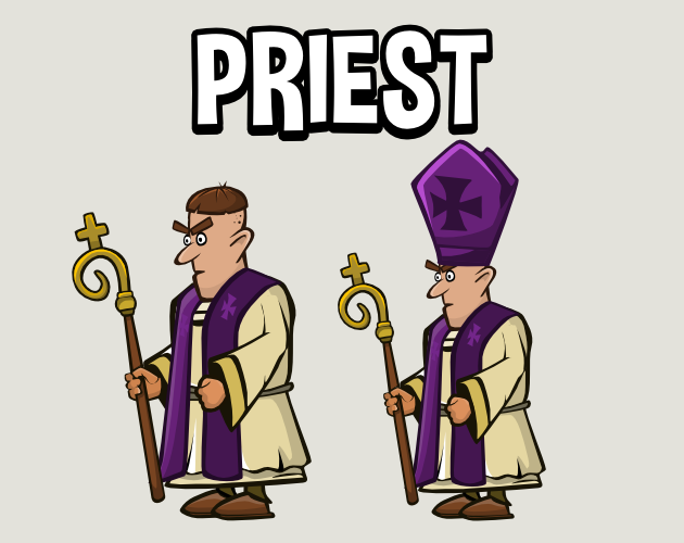 Priest by Robert Brooks - gamedeveloperstudio.com